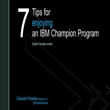 IBM Log Analysis with LogDNAを評価した話 | PPTX