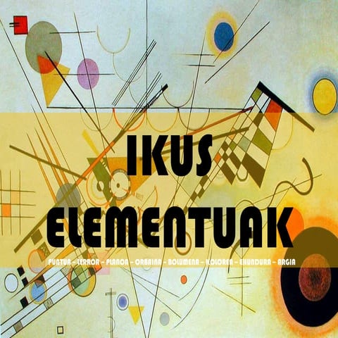 DBH1___ 1 - IKUS ELEMENTUAK | PDF