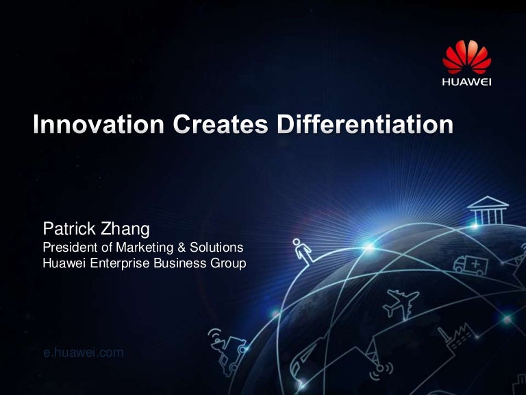 Innovation Creates Differentiation, CeBIT