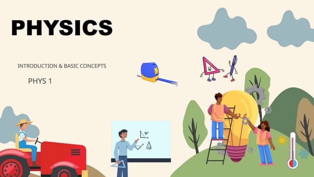 Physical quantities and measurement | PPTX | Physics | Science