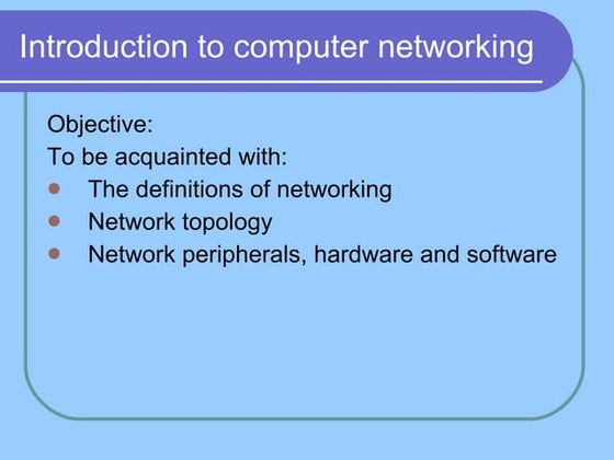 Computer Networks Network Topologies Application Of Networks