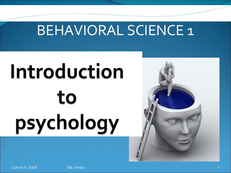 Introduction To Psychology