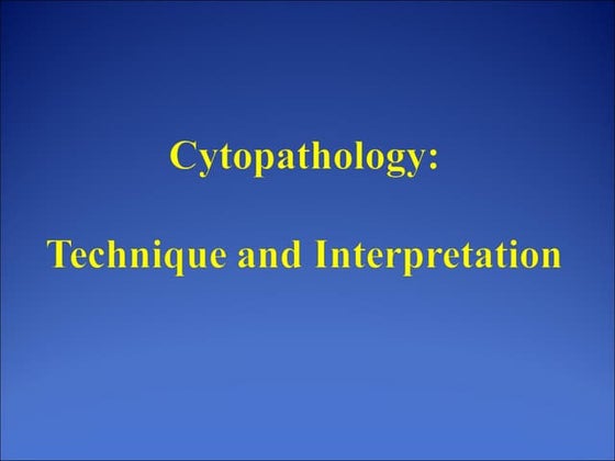 Histopathology introduction | PPT Histopathology introduction | PPT