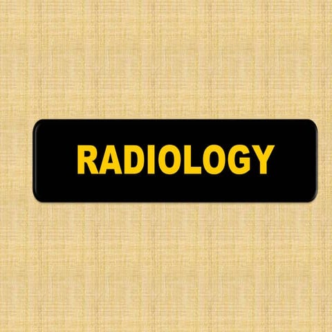 1- Introduction . RADIOLOGY-1.ppt