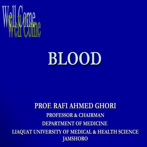 1.. introduction to blood | PPT