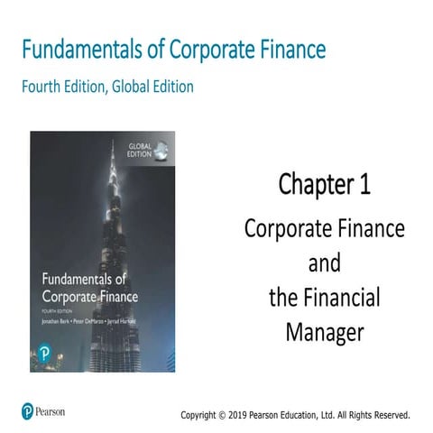 Introduction to Corporate Finance Chapter 1 | PPTX
