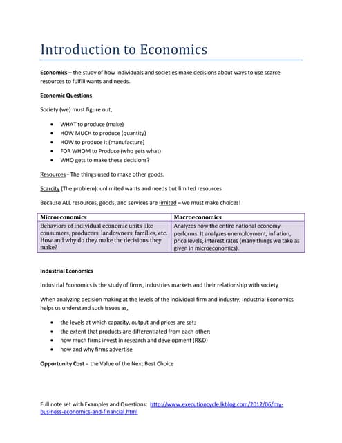 Economic systems | PPT