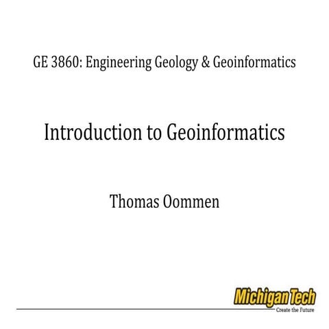1-Introduction to Geoinformatics ...