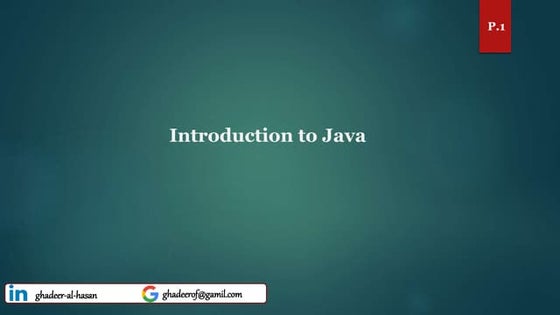 History Of Java Pptx Programming Languages Computing