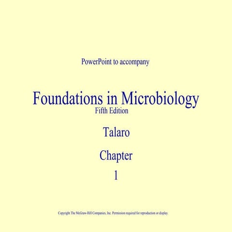 1 introduction to microbiology | PPT