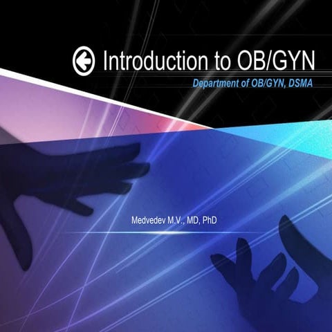 1. Introduction to obstetrics | PPTX