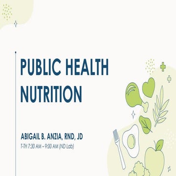 PPAN 2023-2028_FINAL Public Health. pptx | PPTX