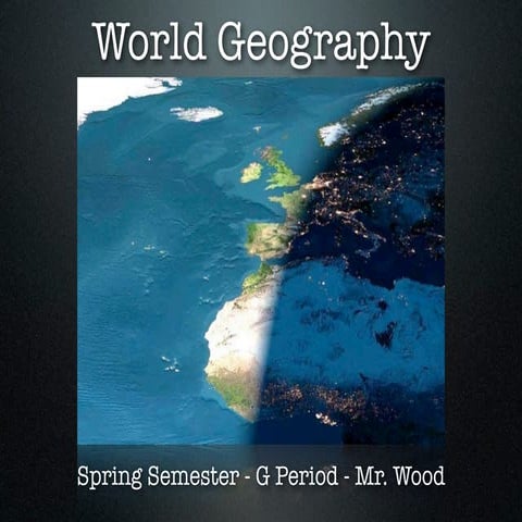 #1 introduction to World Geography | KEY