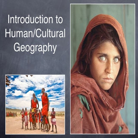#1 Introduction to Cultural (Human) Geography 1 | PPT