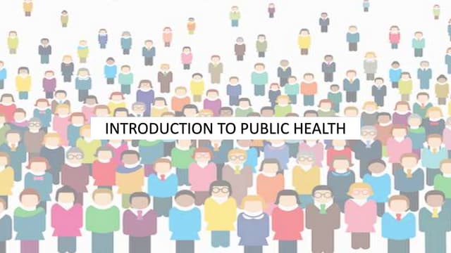 Module 2: Public Health History [Tutorial Slides] | PDF