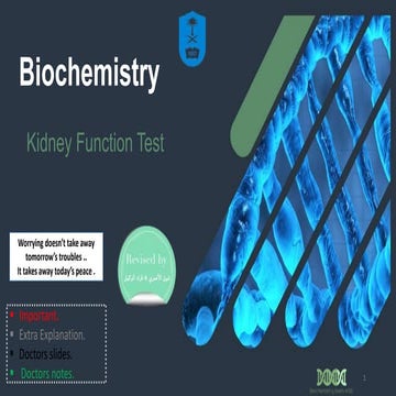 1-Kidney Function Test .pptx
