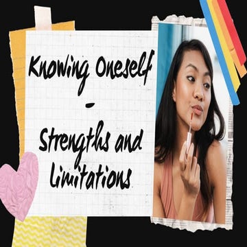 1-Knowing-Onself.Personal development-First Quarter | PPTX