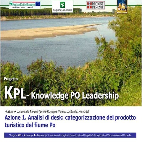 1.KPL- Analisi di desk sul prodotto Po- Turismo fluviale | PPT