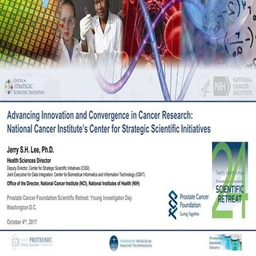 Advancing Convergence and Innovation in Cancer Research | PPTX