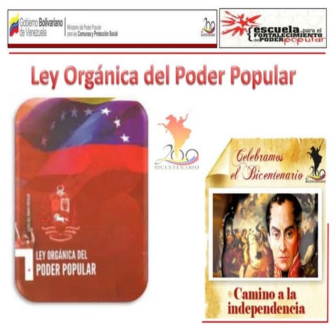1. ley orgánica del poder popular | PPTX