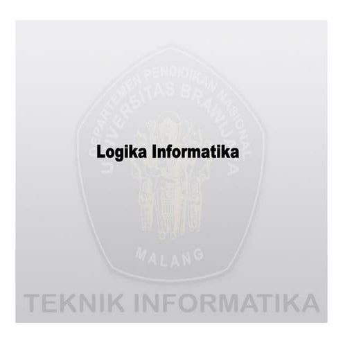 1 logika-informatika.ppt-compatibility-mode | PDF