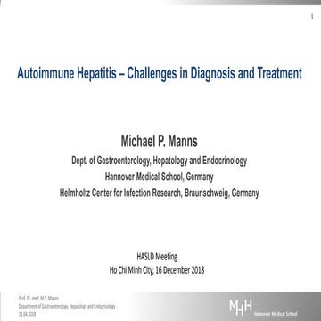 Autoimmune liver disease laboratory diagnosis | PPT