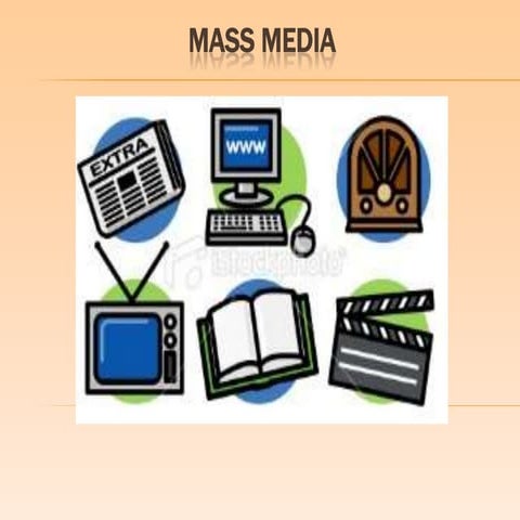1 mass media | PPTX