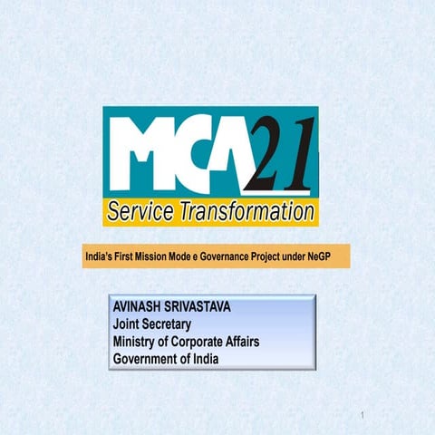 1. mca 21 | PDF