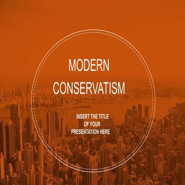 1-Modern Conservatism.pptx in the modern world society | PPT