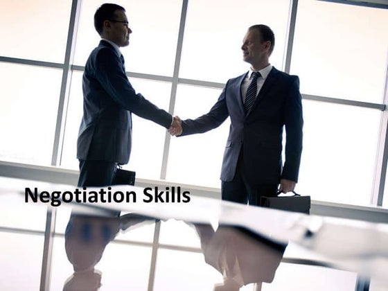 Sales and Negotiation | PPT