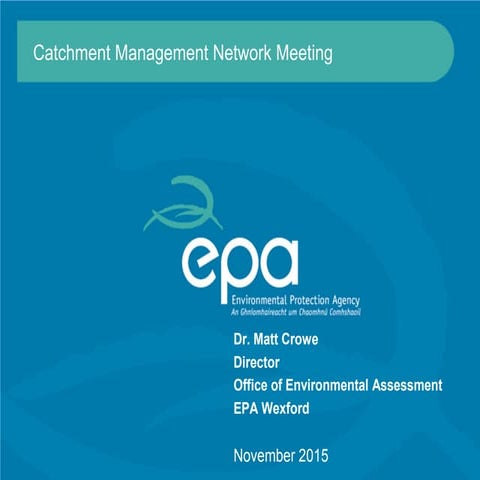 1 - Opening Remarks Matt Crowe | PDF