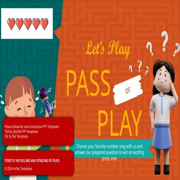 1-PASS OR PLAY.pptxhjsdjvbjbkskcfhwhfhsjb | PPTX