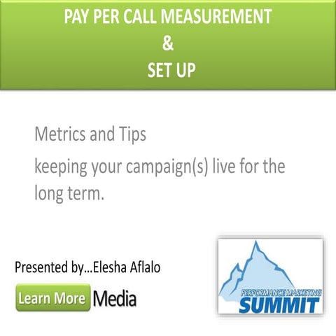 How Pay Per Call Works | Pay Per Call Masterclass | PPTX