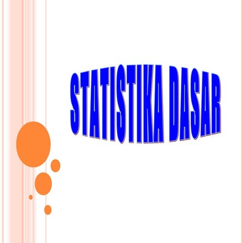 1 pengantar statistika dasar | PPT