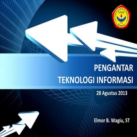 1 -pengantar_teknologi_informasi | PPT