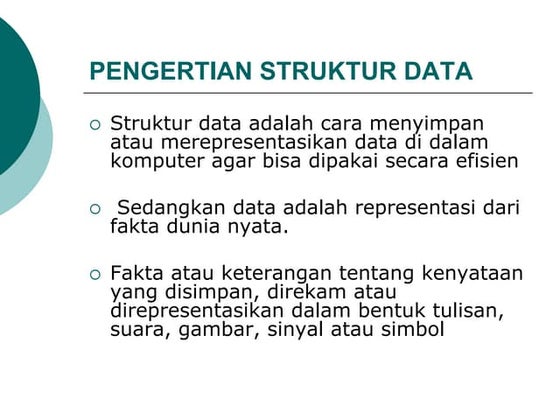 Modul struktur data | PPT | Computing | Technology & Computing