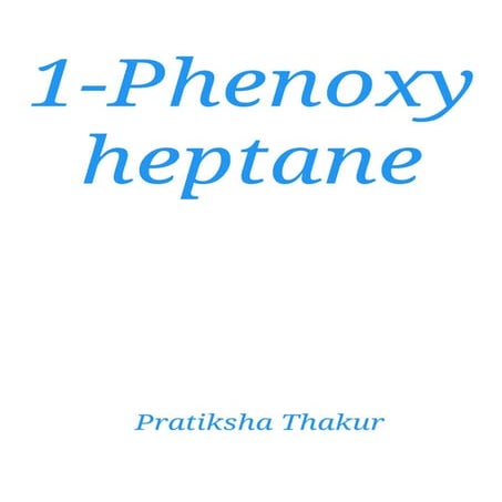 1-Phenoxy heptane | PDF