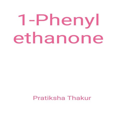 1-Phenyl ethanone | PDF
