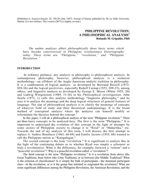 Who made Jose Rizal our foremost National Hero, and Why? | PPT