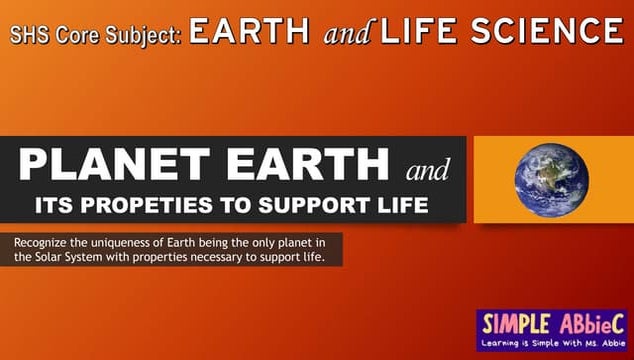 Science Planet Earth