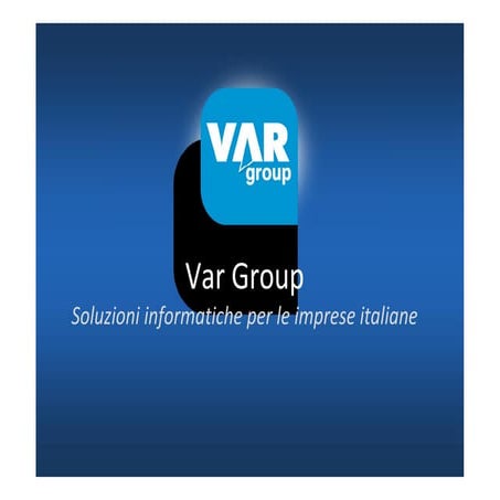Var Group a TBIZ 2011 | PDF