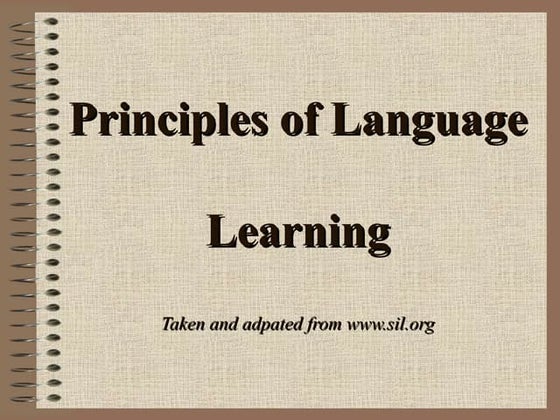 2. Principles About Learner Characteristics | PPT