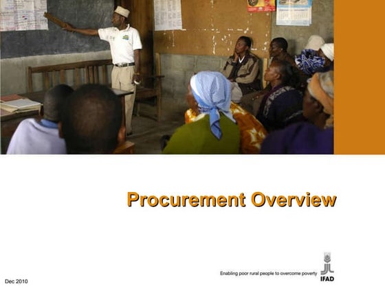 Introduction to procurement | PPT