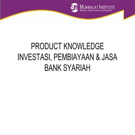 1. product knowledge | PPT