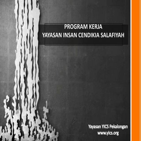 1 program kerja yayasan ics | PPTX