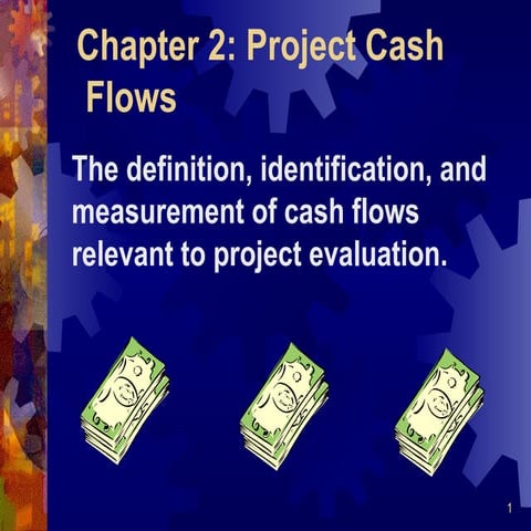 Cash flow report using ms project | PPTX