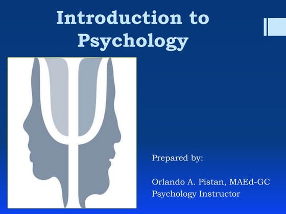 Psychology | PPT