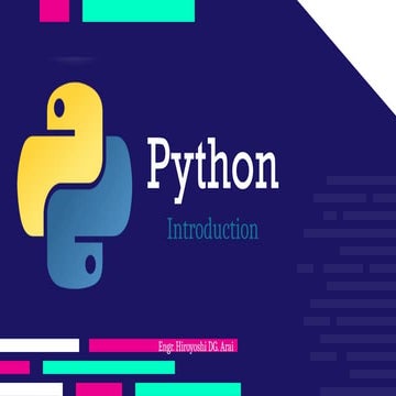 1-Python-intro.pptx programming language | PPTX
