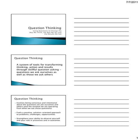 Question Thinking | PDF