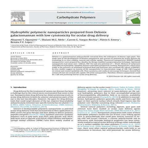 carbohydrate polymer | PDF